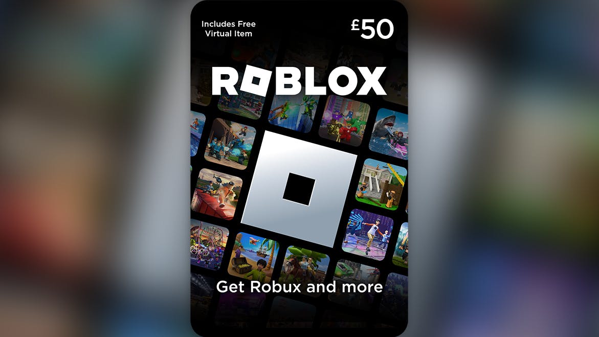Roblox Digital Gift Card Robux (UK) - £50 | Roblox | Fanatical