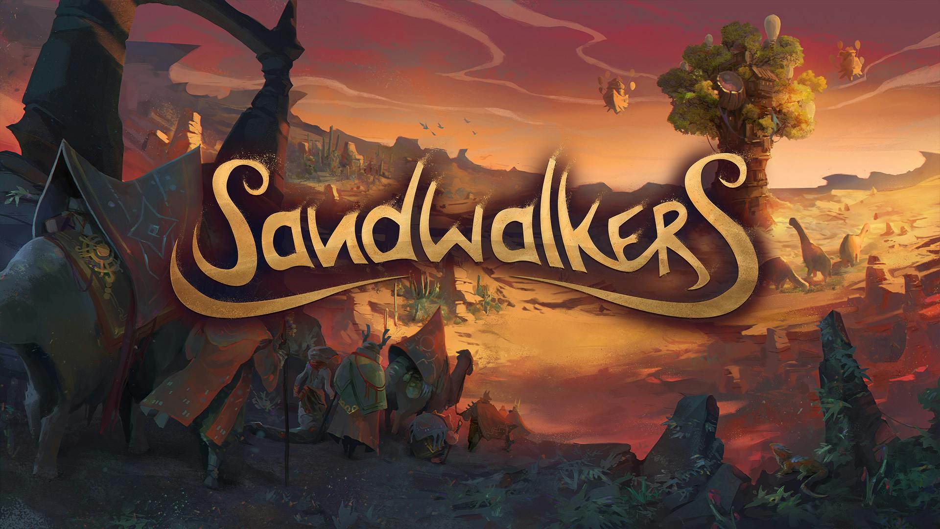 Sandwalkers | PC Mac Linux Steam Game | Fanatical