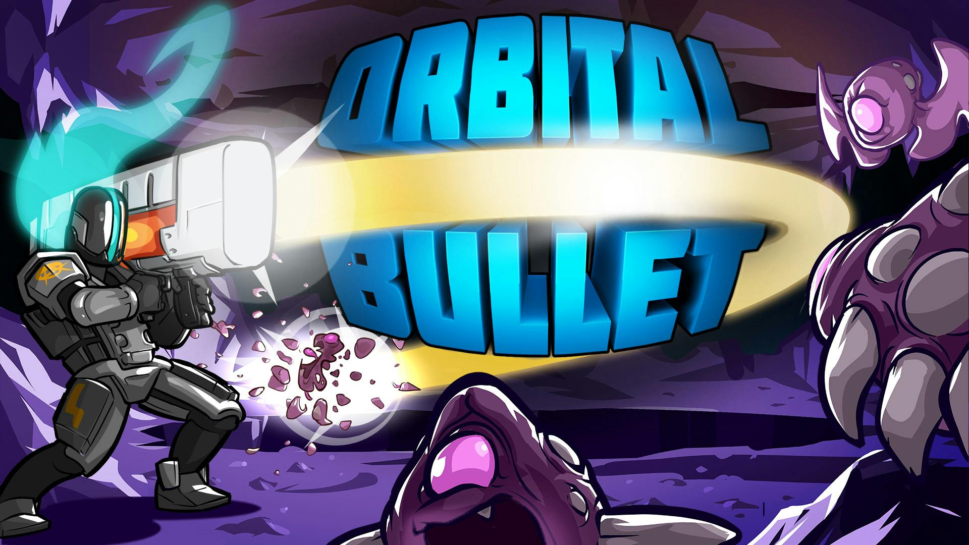 Orbital Bullet – The 360° Rogue-lite | PC Steam Game | Fanatical