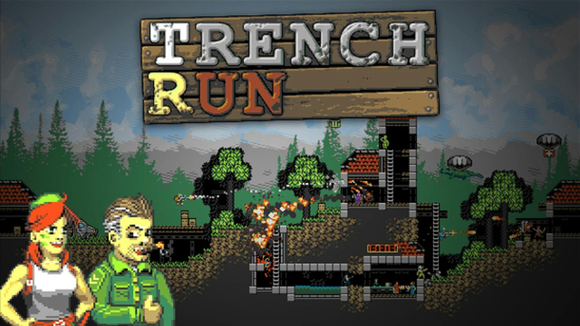 Trench Run | PC Mac Linux Steam Game | Fanatical