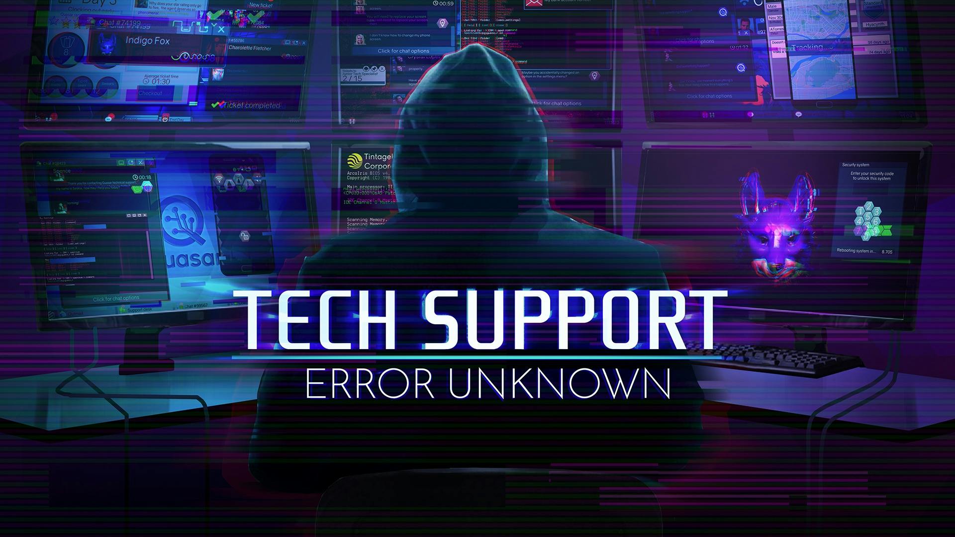 Tech Support: Error Unknown | PC Mac Linux Steam Game | Fanatical