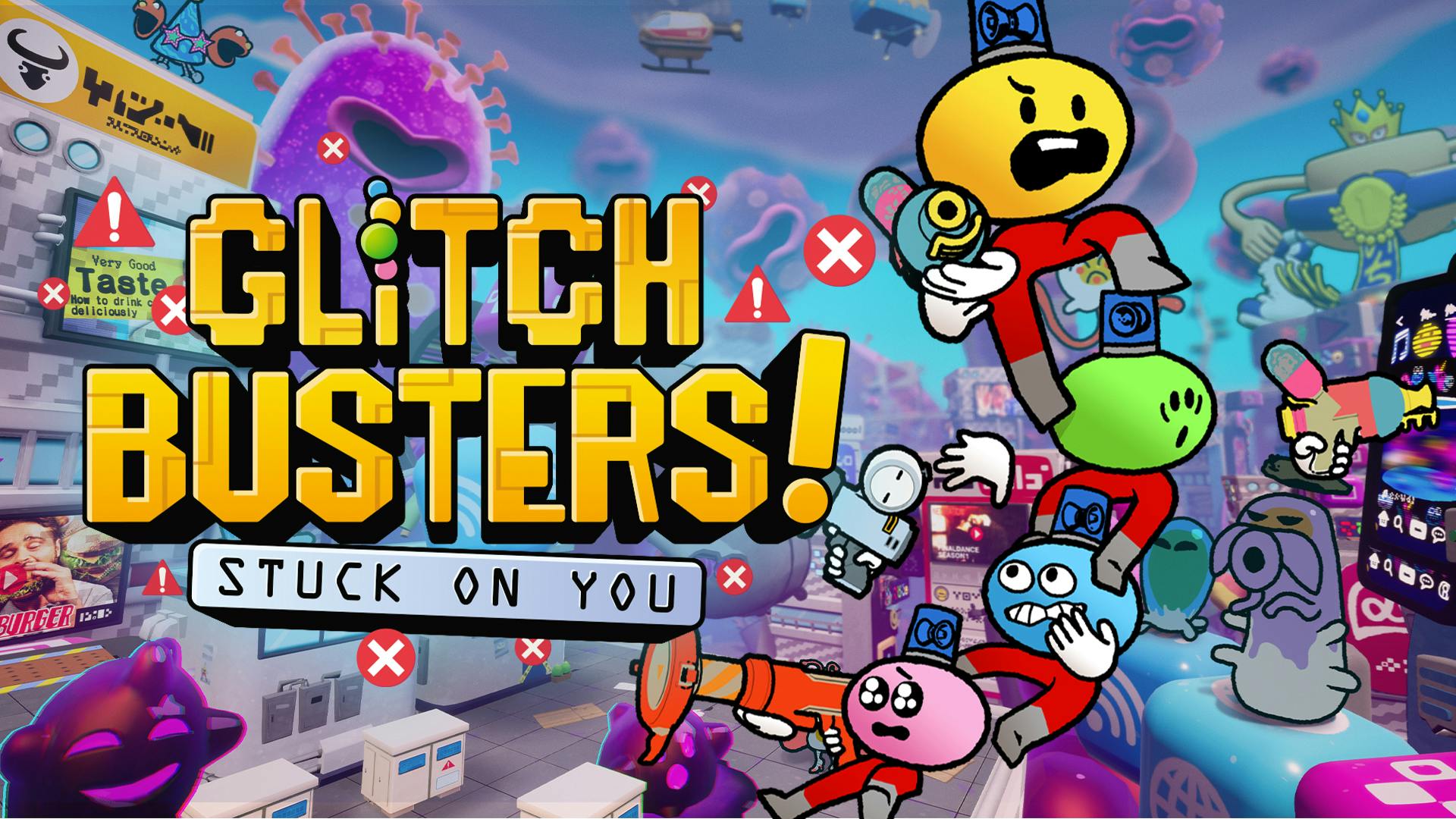 Glitch Busters: Stuck On You | PC Steam Game | Fanatical