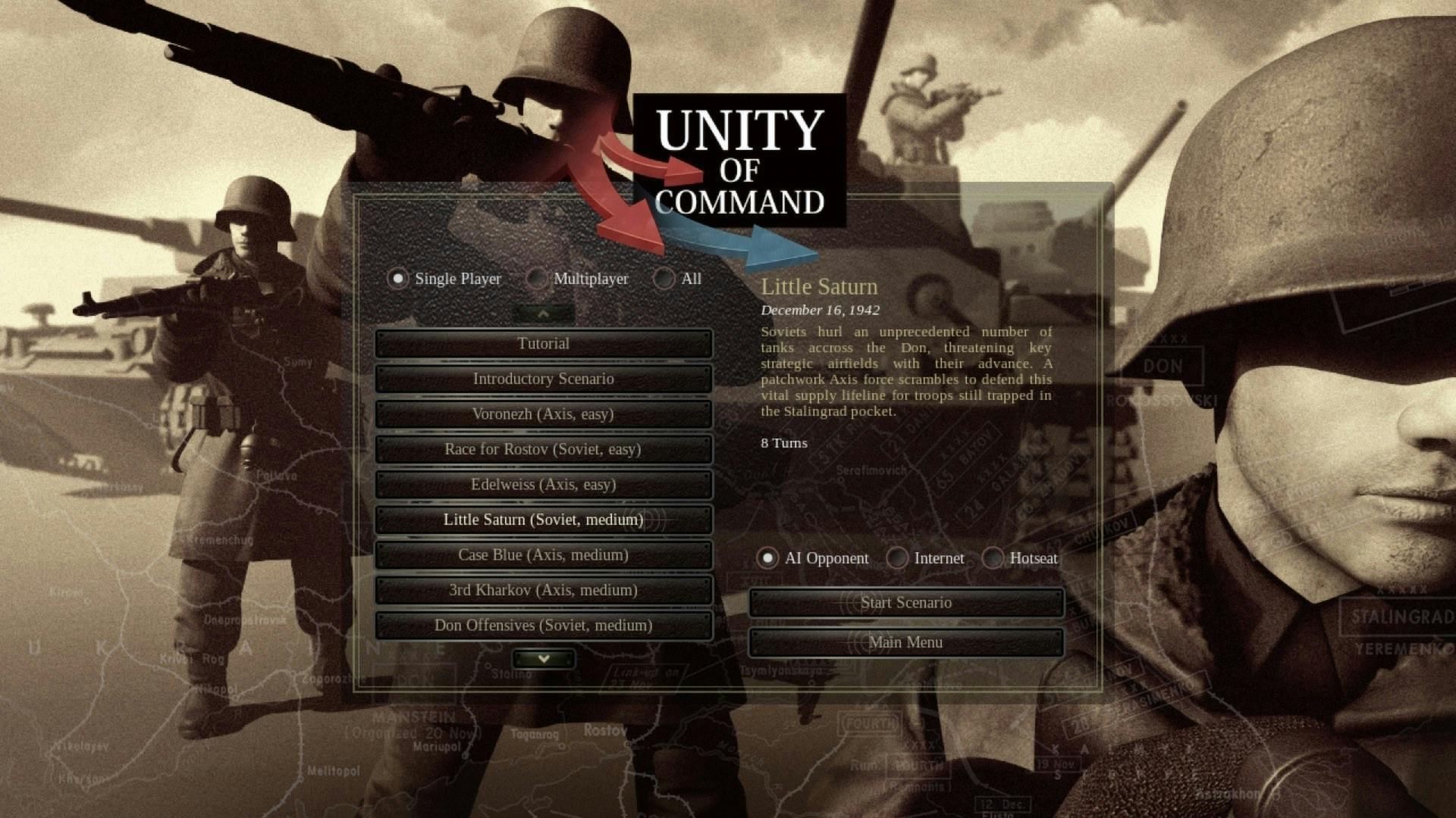 Unity of Command: Stalingrad Campaign | PC Mac Linux Steam Game | Fanatical