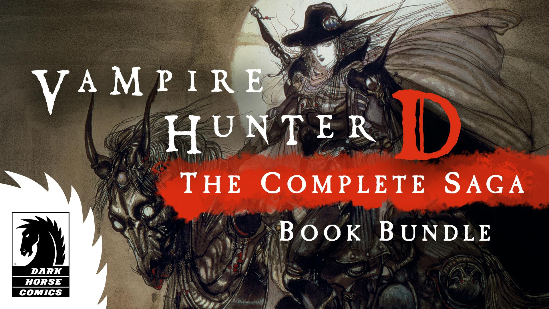 Vampire Hunter D-The Complete Saga Book Bundle | eBook Bundle | Fanatical