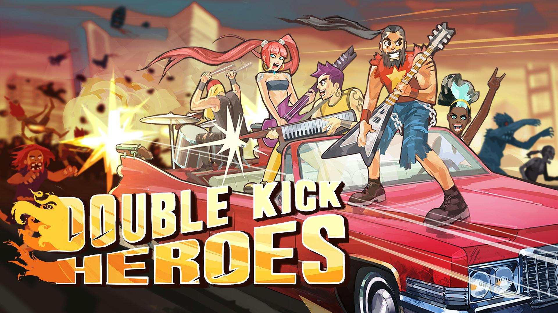 Double Kick Heroes | PC Mac Steam Game | Fanatical