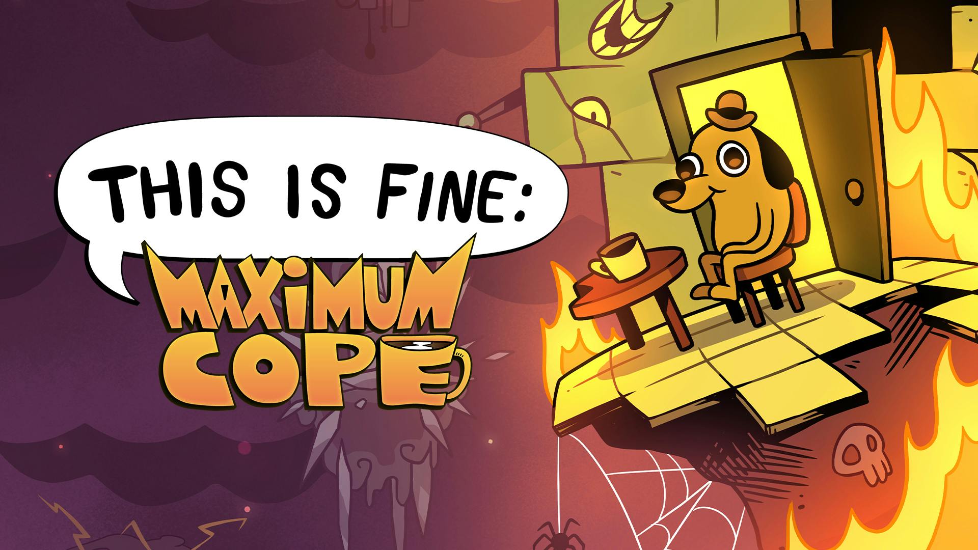 This Is Fine: Maximum Cope | PC Steam Game | Fanatical