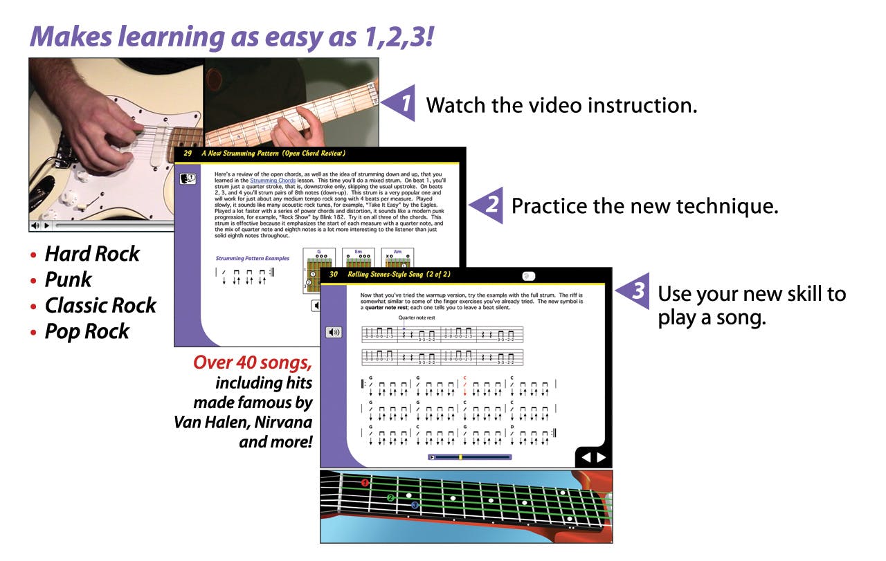 Rock Guitar For Dummies - Interactive Educational Software | PC ...