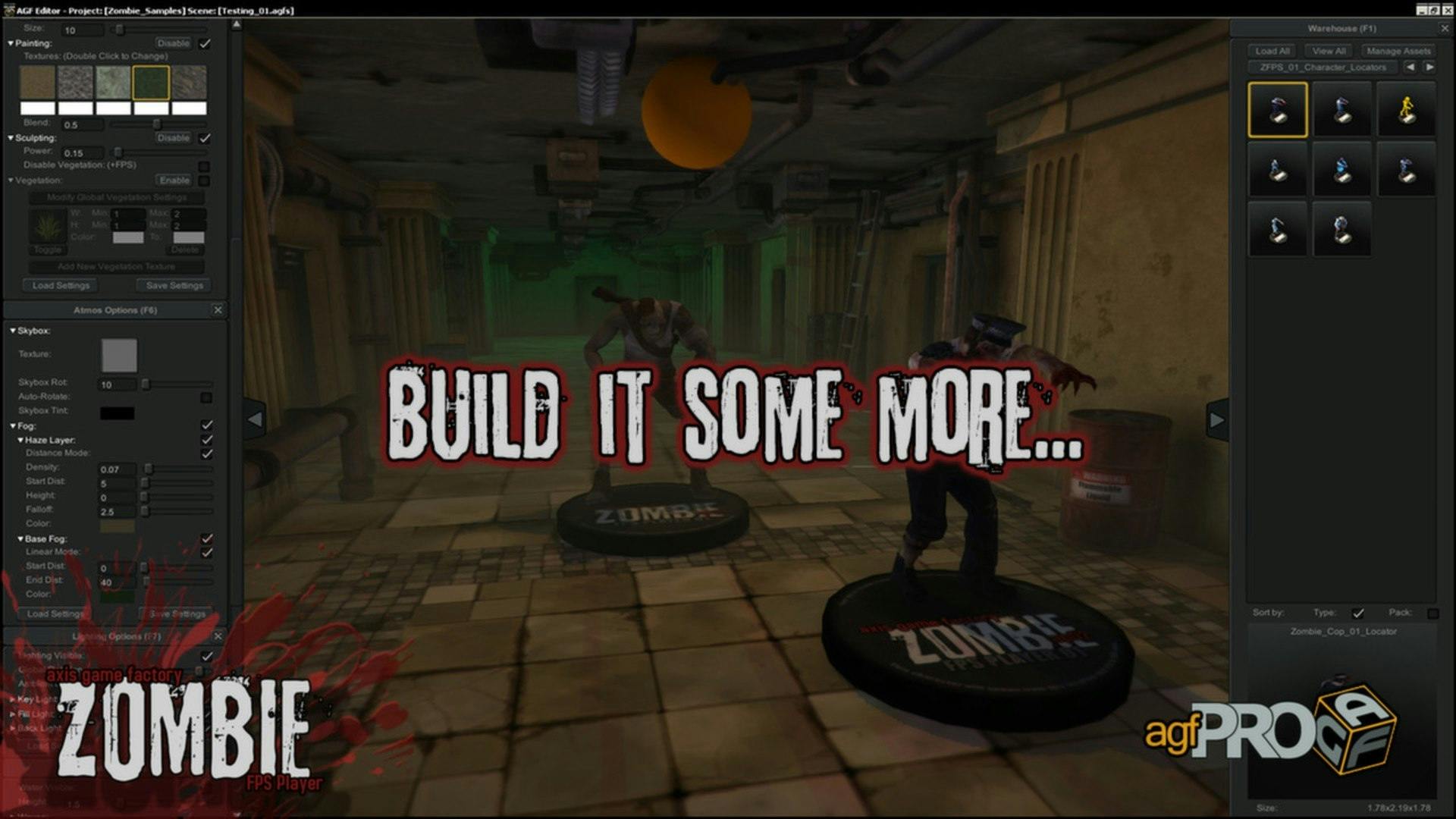 Axis Game Factory's AGFPRO Zombie FPS Player DLC | PC Mac Linux Steam ...