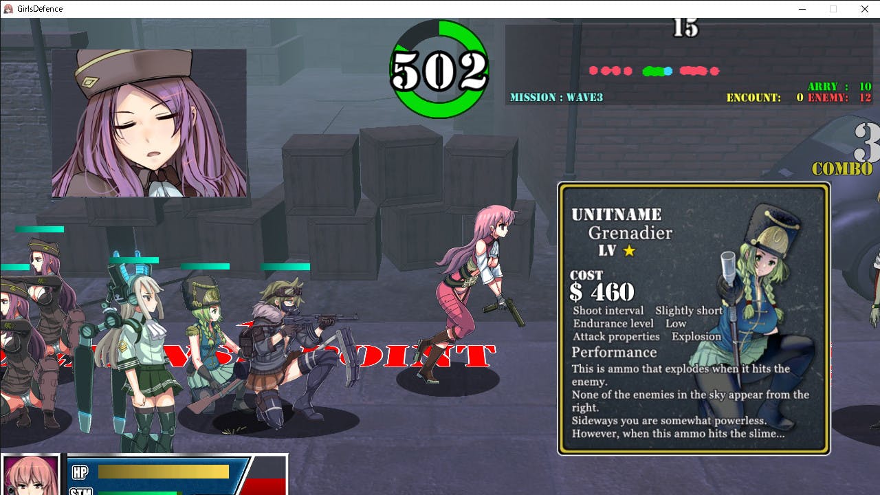 GIRLS DEFENCE | PC Steam Game | Fanatical