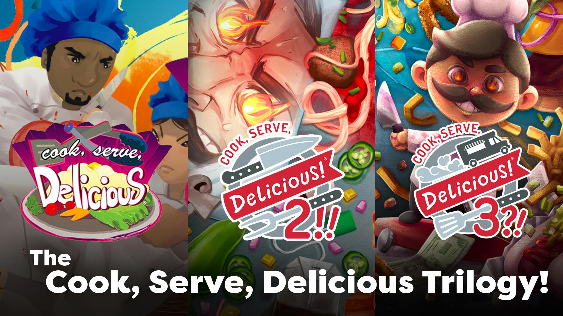 The Cook, Serve, Delicious Trilogy! | Steam Game Bundle | Fanatical