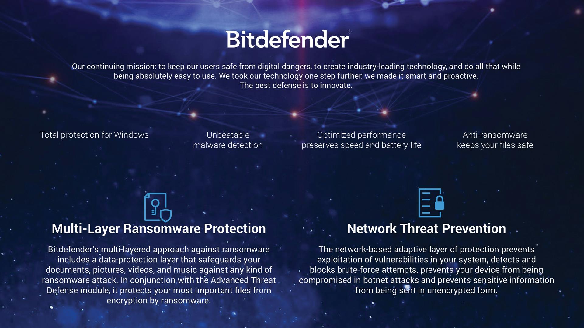 Bitdefender Premium VPN - 10 Devices/1 Year | PC Mac Software | Fanatical
