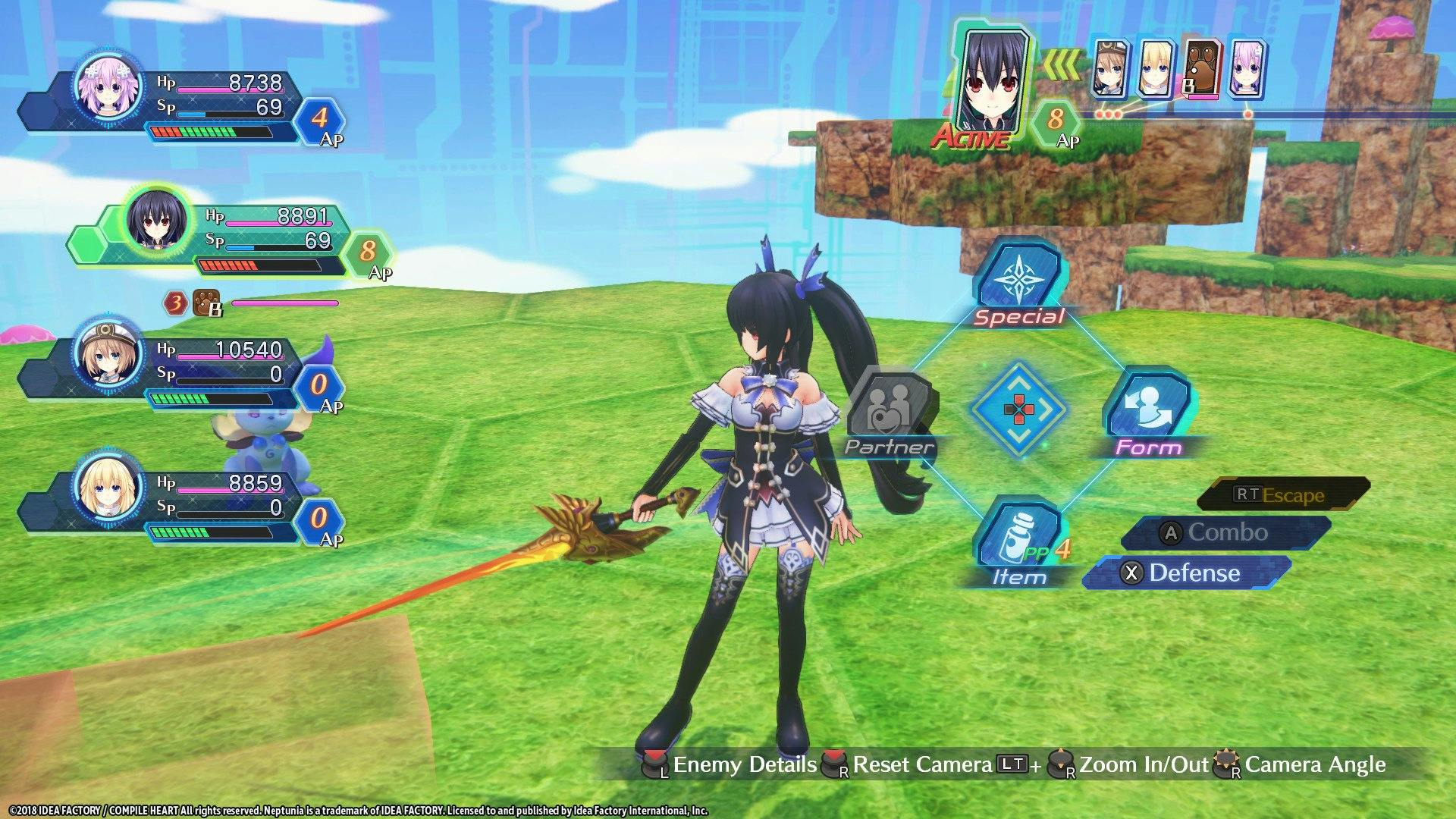 Megadimension Neptunia VIIR - 4 Goddesses Online Hero Weapon Set | PC ...