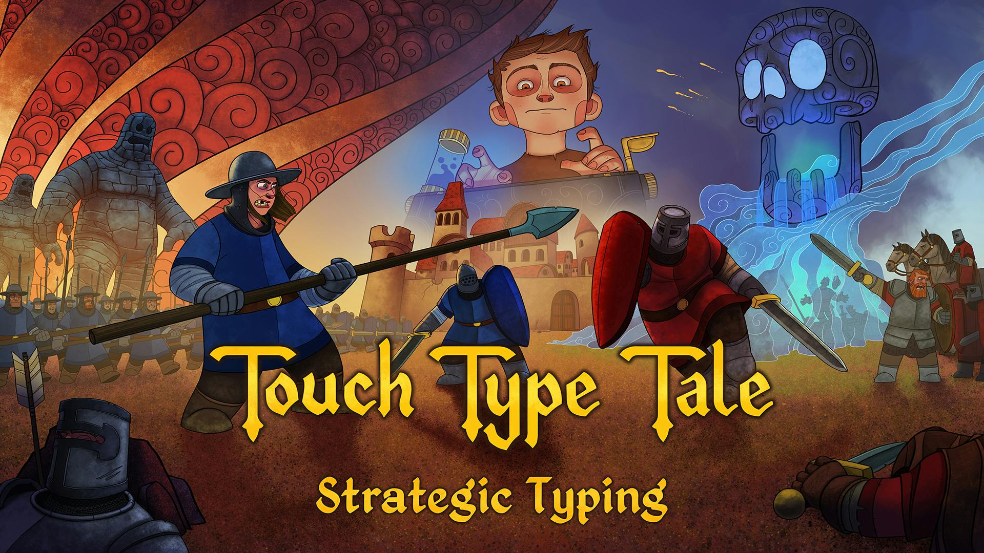 Touch Type Tale - Strategic Typing | PC Steam Game | Fanatical