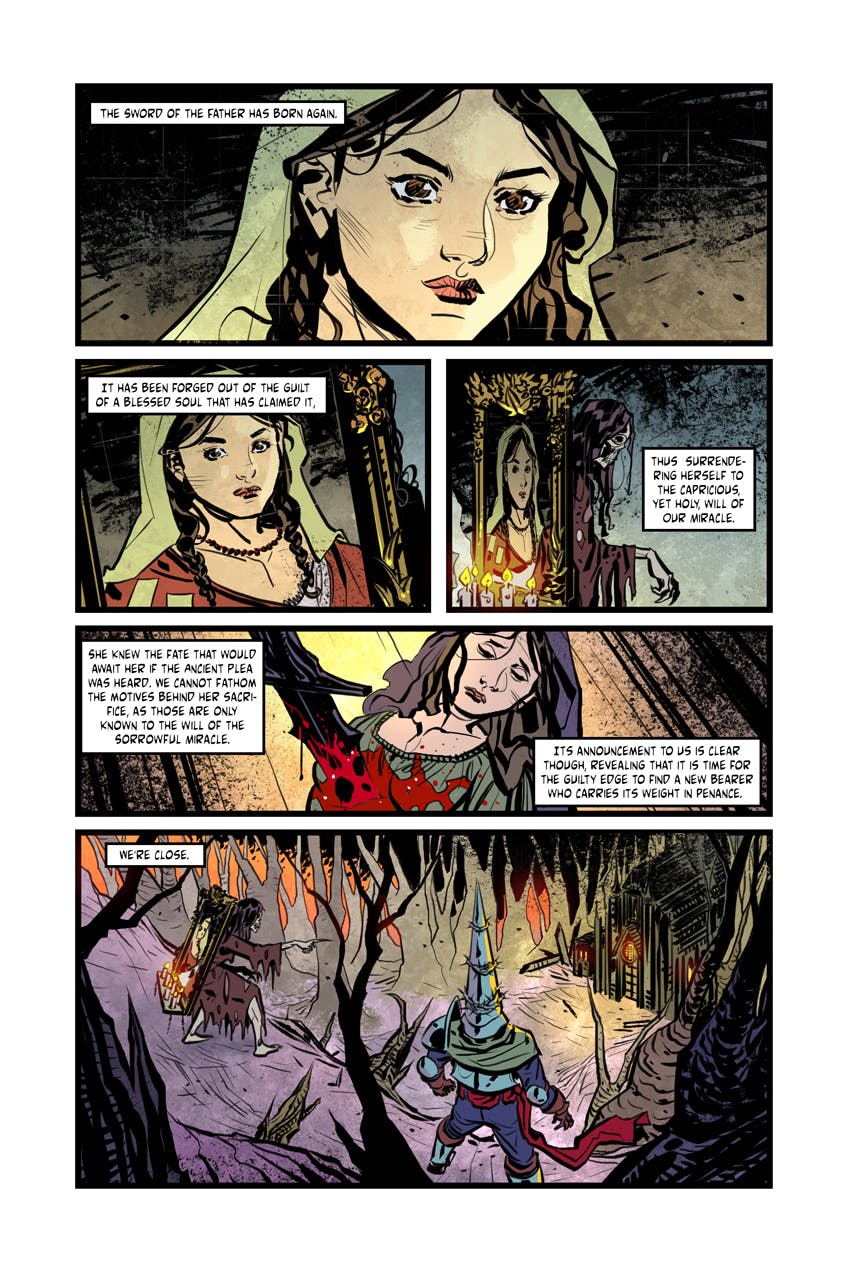 Blasphemous - Digital Comic | PC Steam Downloadable Content | Fanatical