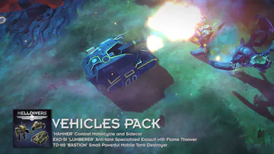HELLDIVERS™ - Vehicles Pack | PC Steam Downloadable Content | Fanatical