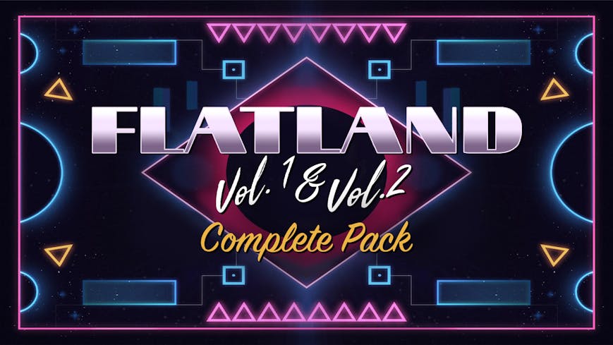 Flatland Vol.1 & 2 Complete Pack | Steam Game Bundle | Fanatical