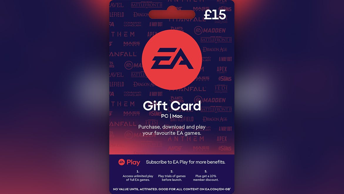 EA Gift Card Digital Code (UK) - £15 | Eaplay | Fanatical