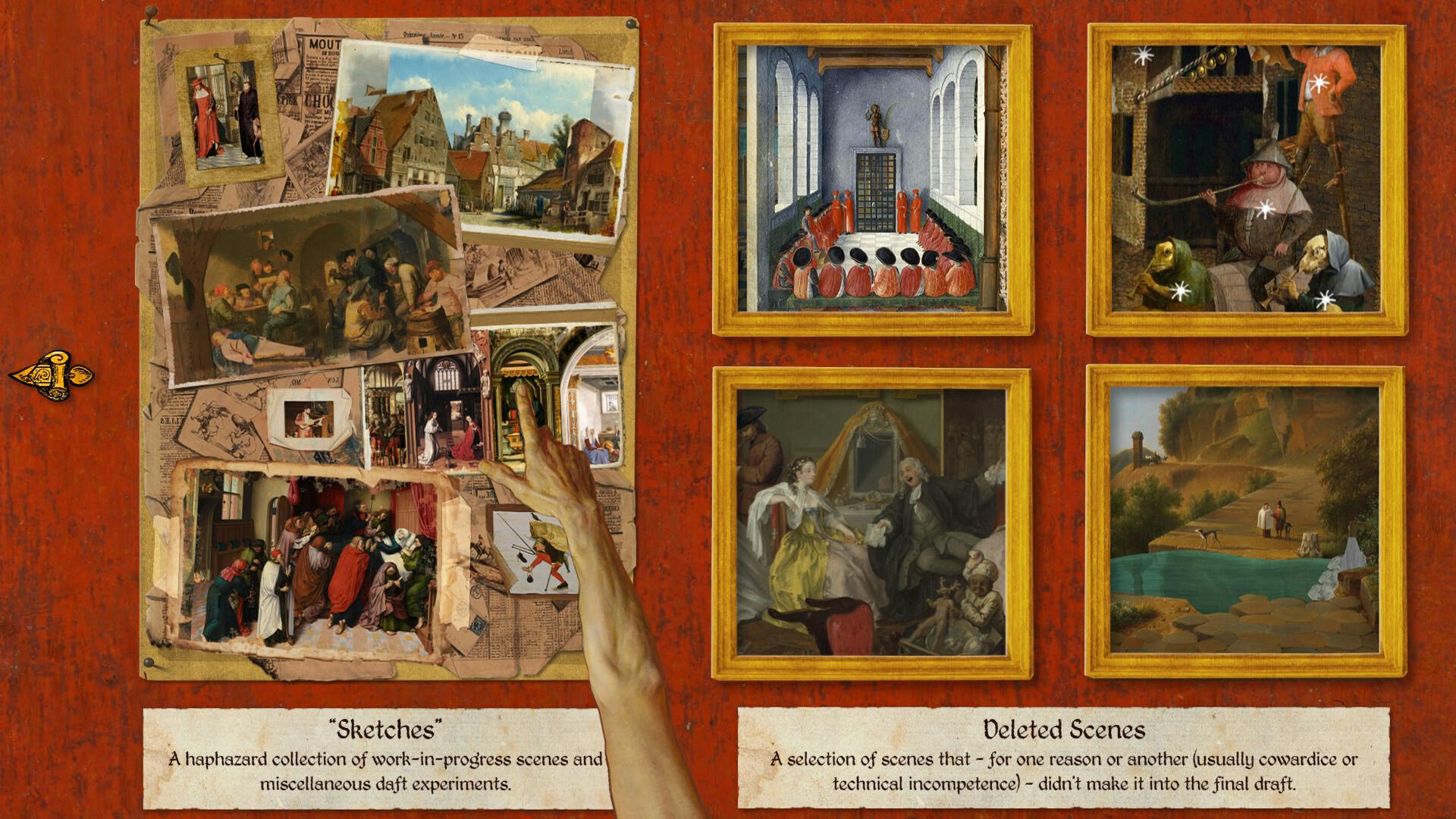 The Immortal John Triptych: Weird Extra Content Art Gallery DLC Thingy ...