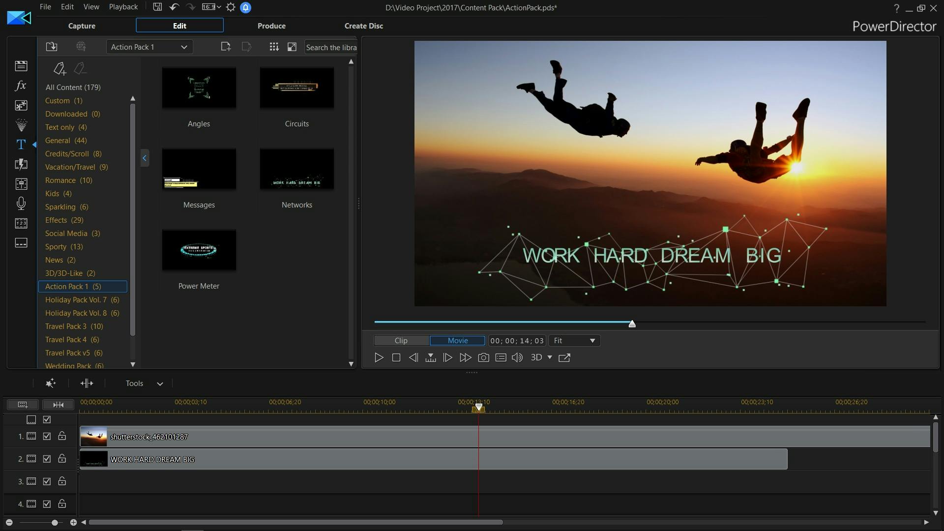 Action Pack for CyberLink PowerDirector & CyberLink ActionDirector | PC ...