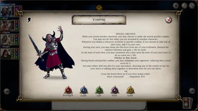 Talisman Character - Vampire | PC Mac Steam Downloadable Content ...